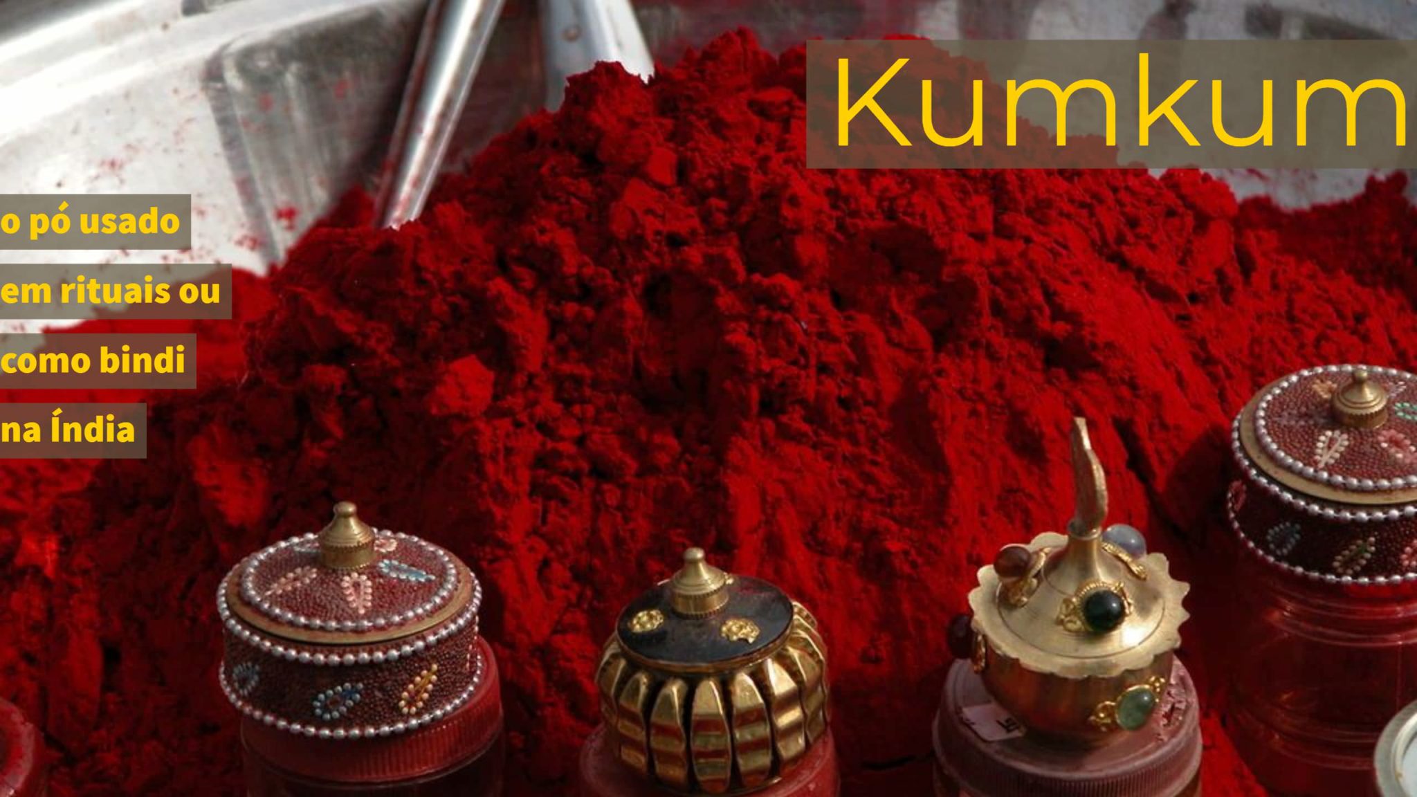 O que é kumkum e como usar a marca na testa – Bazar Indiano