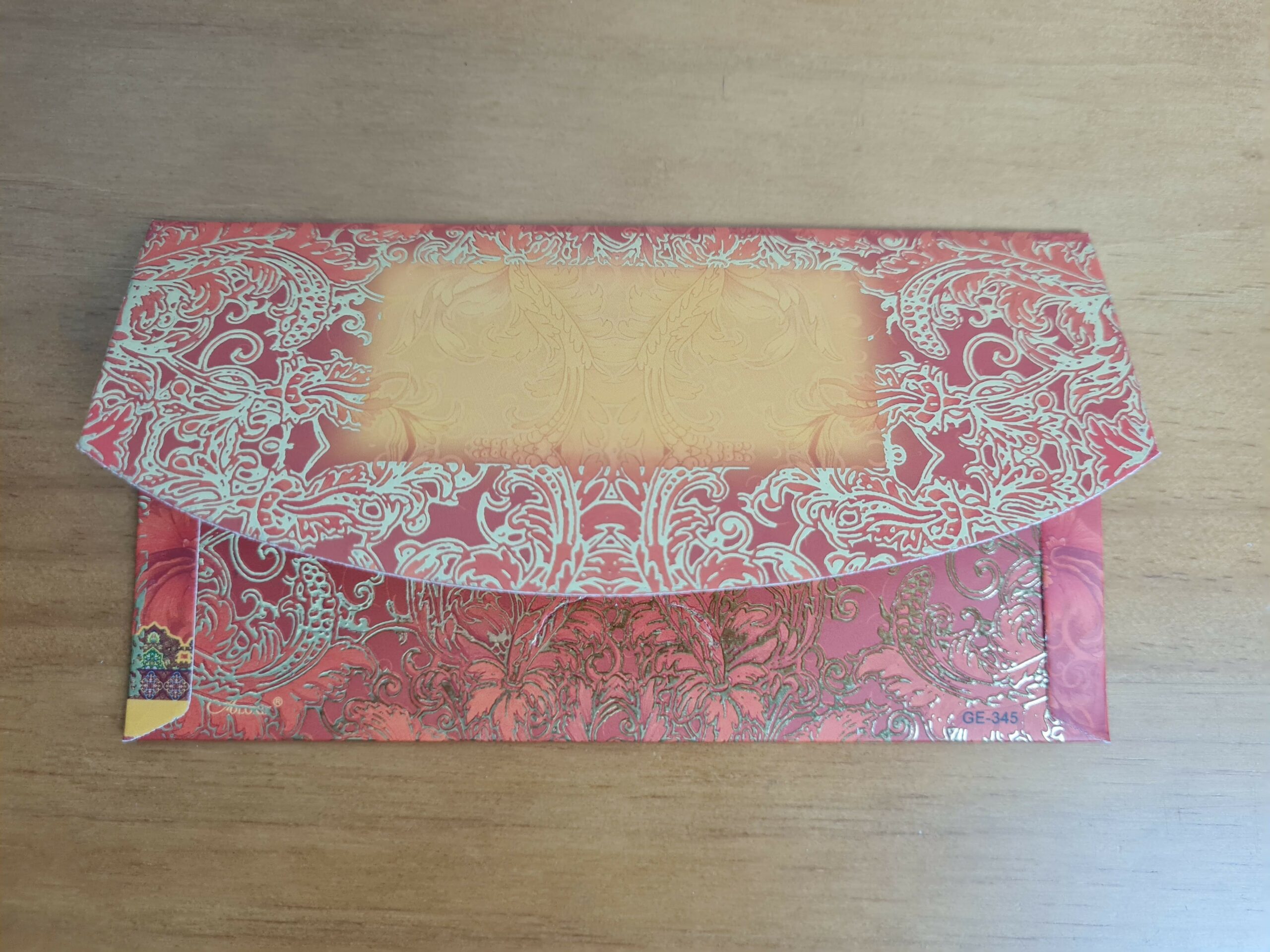 Envelope indiano de luxo para presentear estampa Ganesha III – Bazar ...