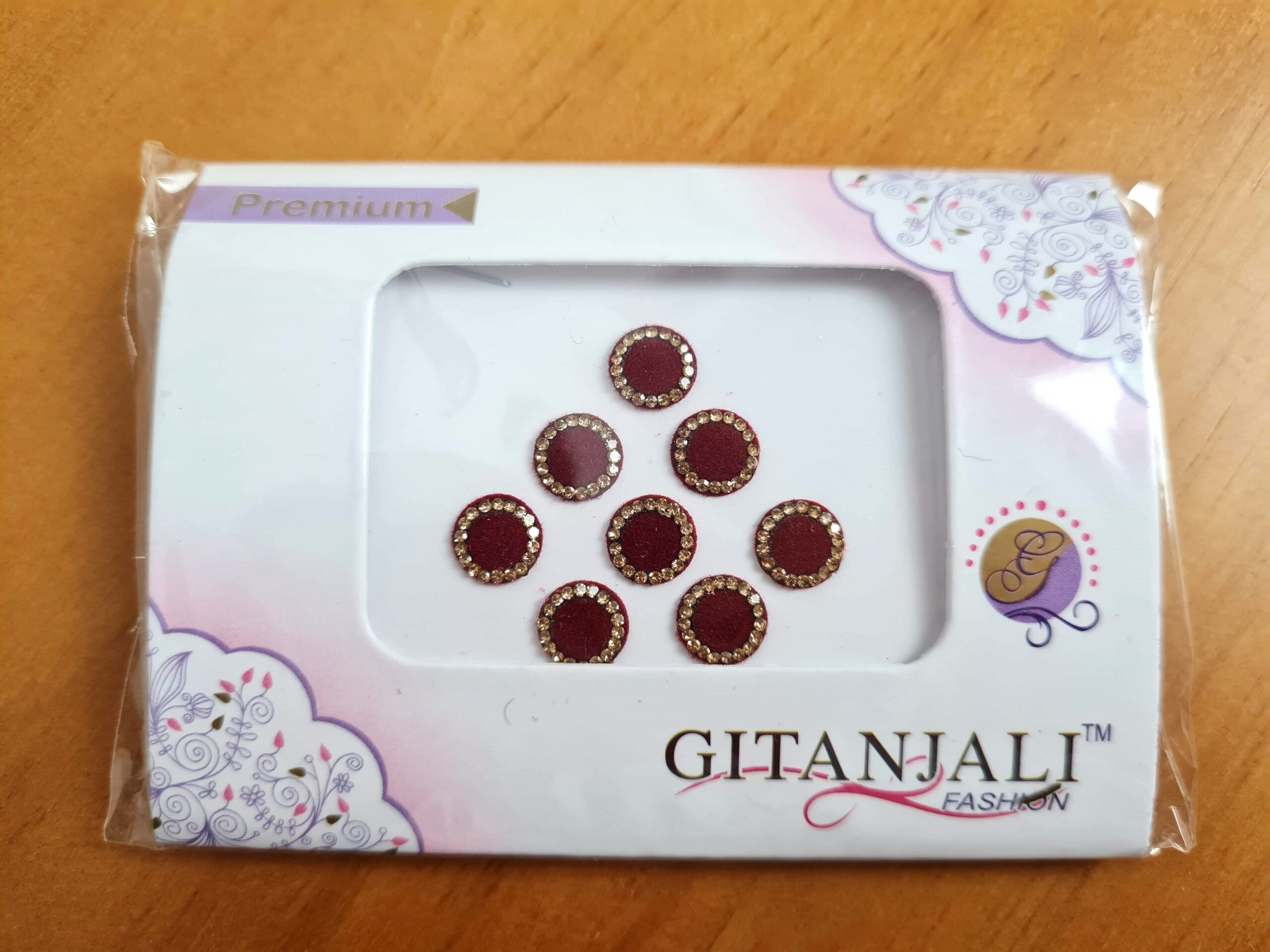 Bindi indiano adesivo para colar entre as sombrancelhas 8 pontos ...